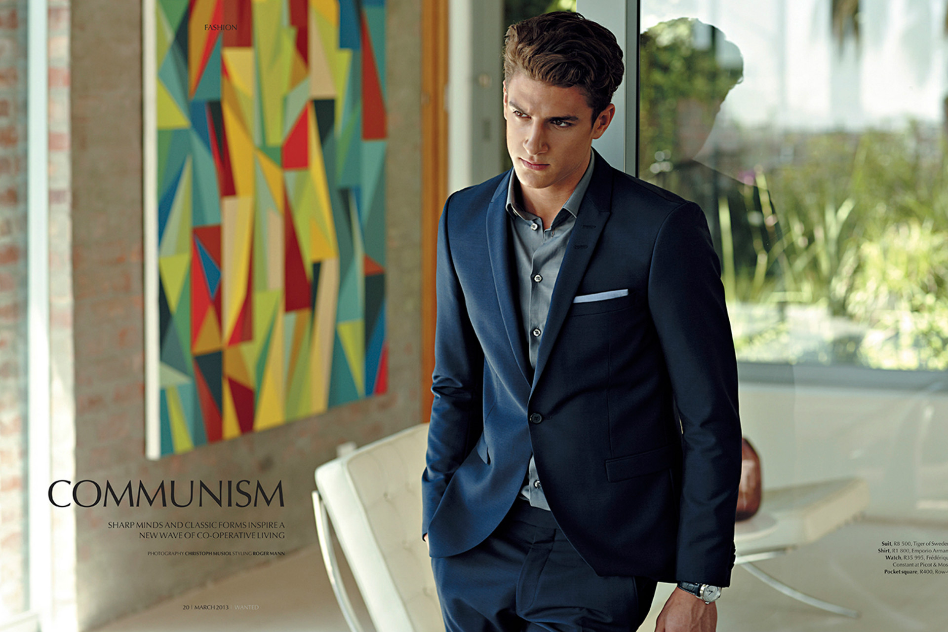 ALESSANDRO HASNI by KULT MODELS Hamburg, Germany